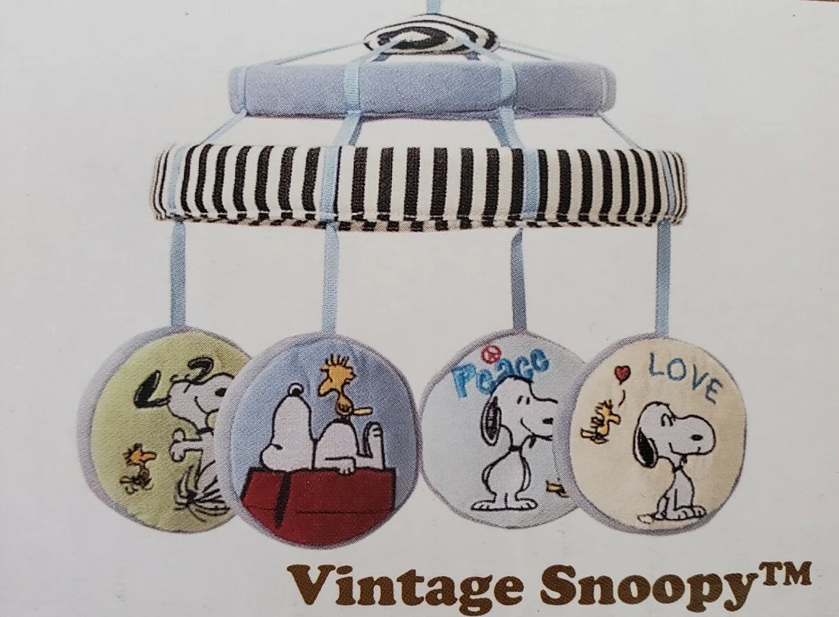 Team Snoopy Crib Mobile