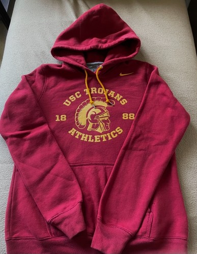 Nike Women's Pullover Hoodie USC Trojans Red Size L Glitter NWOT | eBay