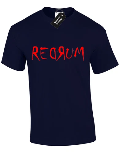 Redrum Scary Movie Horror Murder Devil Shining Demon Unisex T-Shirt | eBay