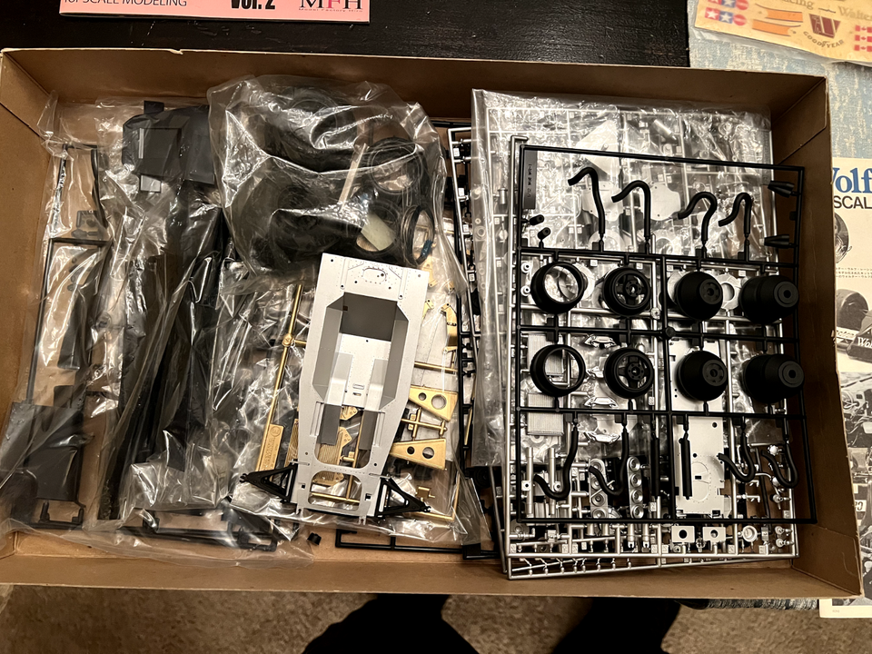 Tamiya 1/12 Wolf WR1 Ford F1 Model kit by Tamiya | eBay