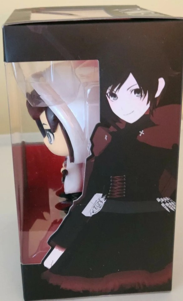 RWBY Ruby Rose Summer Cape Figure RT BOX Exclusive Jazwares Rooster ...