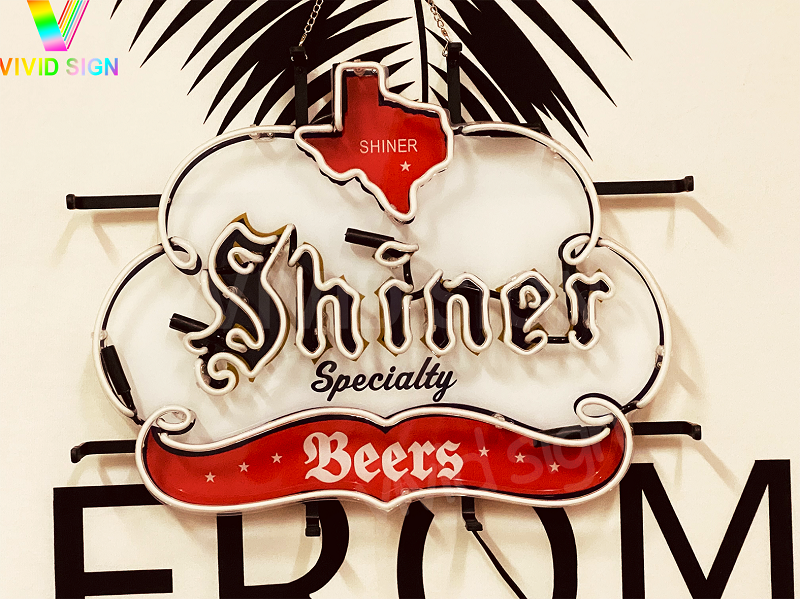 Shiner Bock Beer Specialty Texas 20"x16" Neon Sign Light Lamp HD Vivid ...