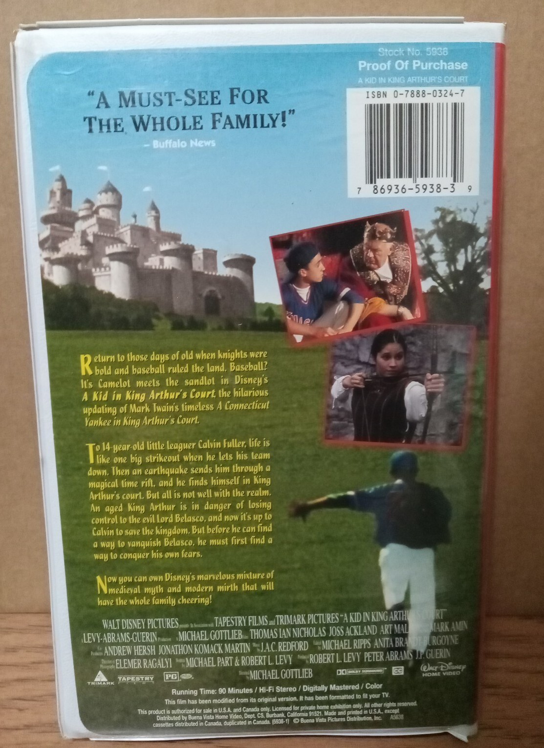 A Kid in King Arthur's Court (VHS) 786936593839| eBay
