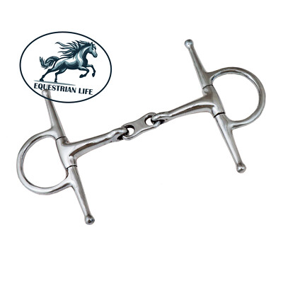 French Link Full Cheek Fulmer Snaffle Horse Bits Equestrian Life Ltd ...