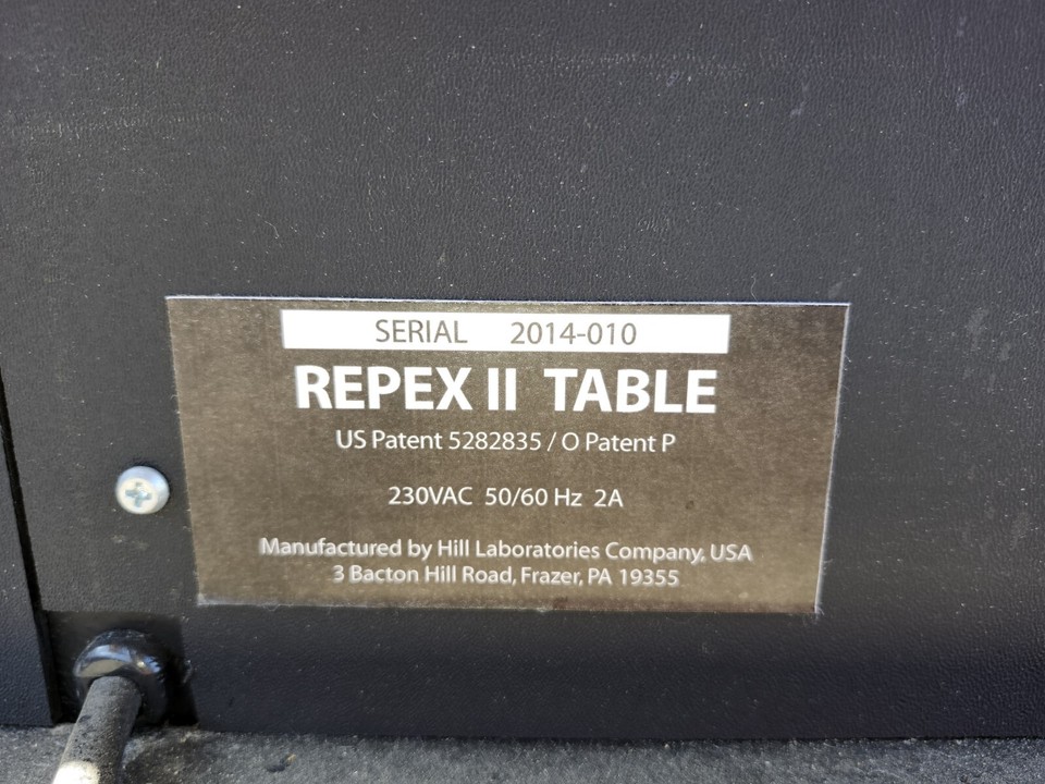 REPEX II Hill Labs McKenzie Physical Therapy Table Chiropractor | eBay