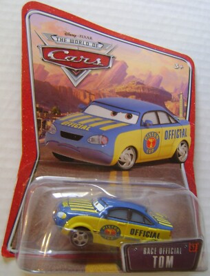 Race Official Tom, Disney-Pixar, Cars (Movie), Mattel, Die Cast Car | eBay