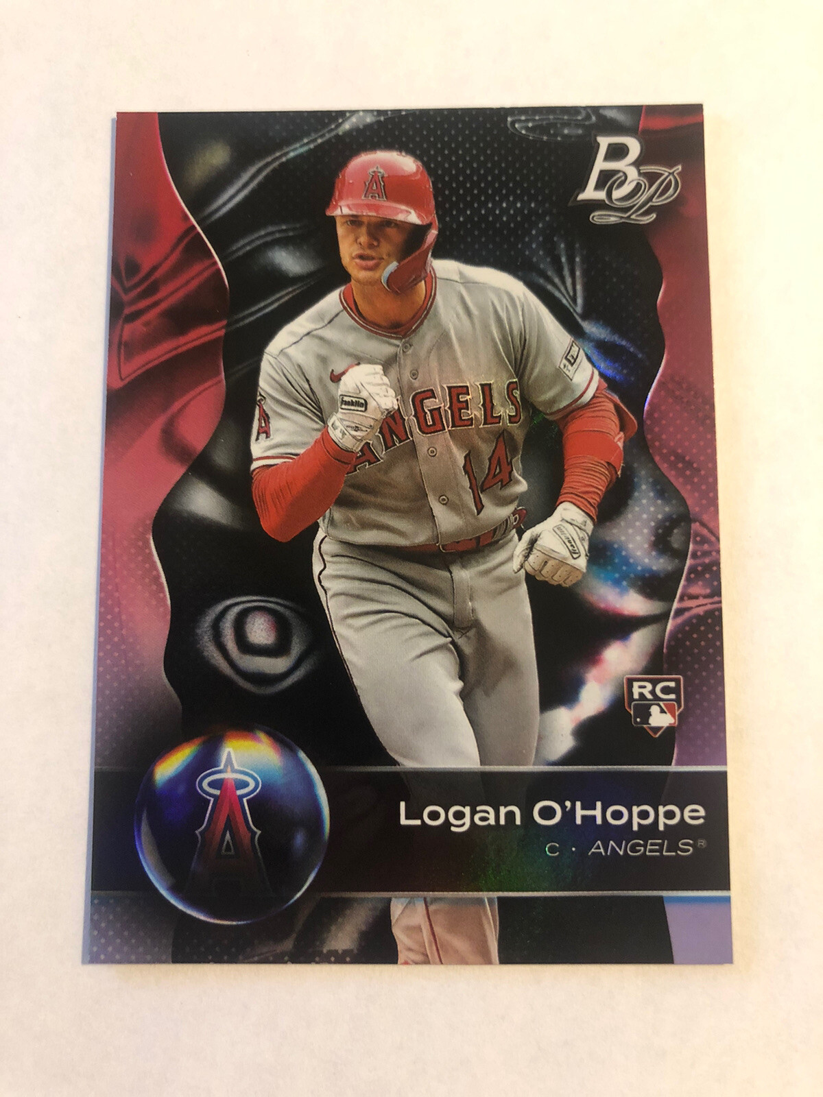 Logan O'Hoppe 2023 Bowman Platinum Rookie Card #60 LA Angels RC | eBay