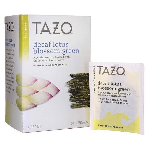 Tazo Decaf Lotus Blossom Green Tea 20 Bag (pack of 6) for sale online ...
