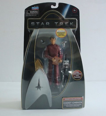 Star Trek Action Figure Wasp Collection 2009 Cadet Chekov New & Sealed ...