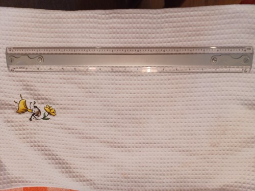 K&E Keuffel & Esser 18" Drafting Machine Scale Ruler 60 0628 Style 19 ...