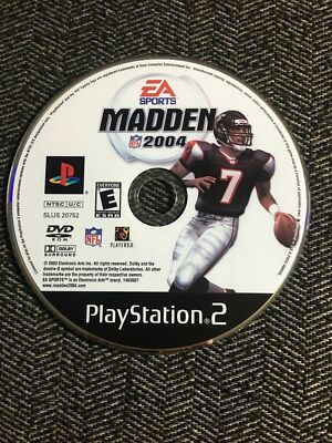 EA SPORTS MADDEN NFL 2004 - PS2 - DISC ONLY - FREE S/H - (B9) | eBay