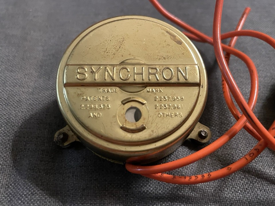 Vintage SYNCHRON Motor. Turntable Motor | eBay