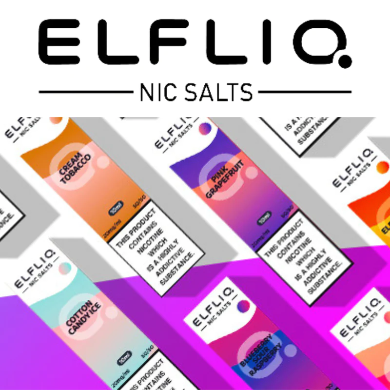 ELF LIQ Nic Salt ELFLIQ E Liquid 10ML 10MG 20MG Vape Juice 50/50 Mary ...