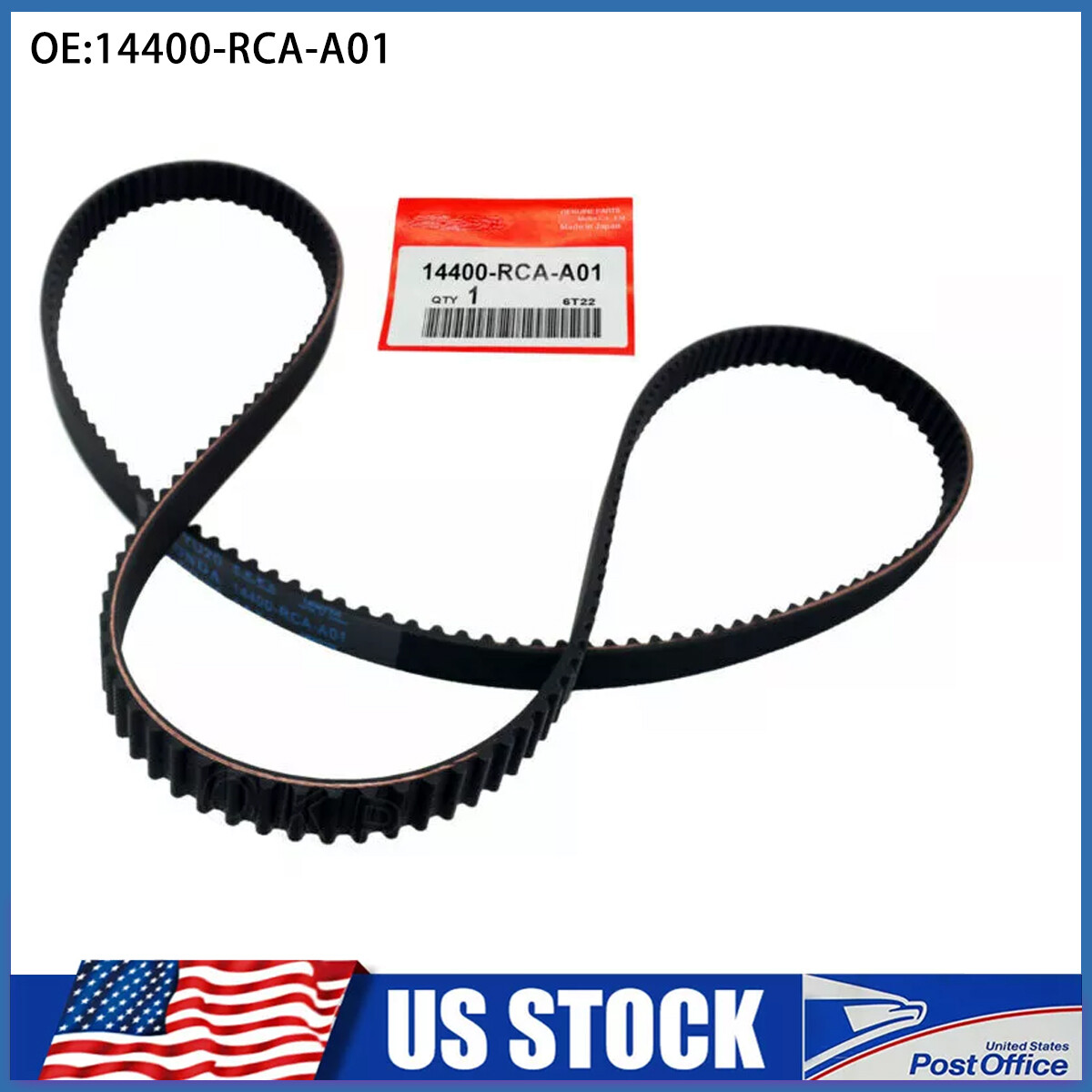 OEM Engine Timing Belt For Honda Accord Engine V6 3.5L 14400RCAA01 ...