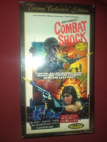 Combat Shock VHS 1997 Troma Collector's Edition Buddy Giovinazzo ...