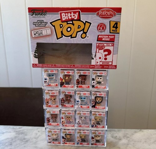 Funko Bitty Pop Rudolph The Red-Nosed Reindeer Complete Set With Rare ...