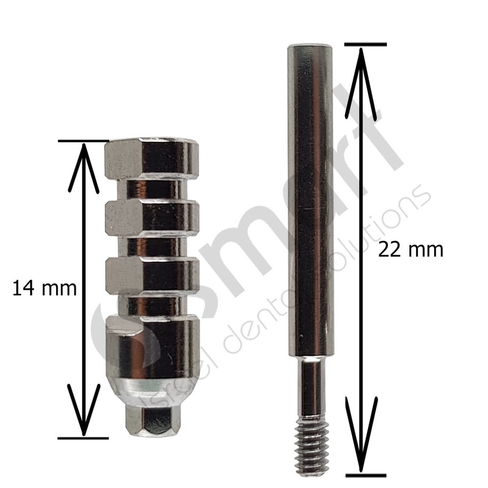 Lot x 10 impression open tray coping transfer long 2.42 Zimmer fit | eBay