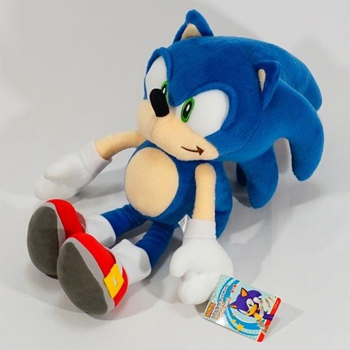 20th anniversary Sonic The Hedgehog Jazwares 12 Inch Plush - Sega *Rare ...
