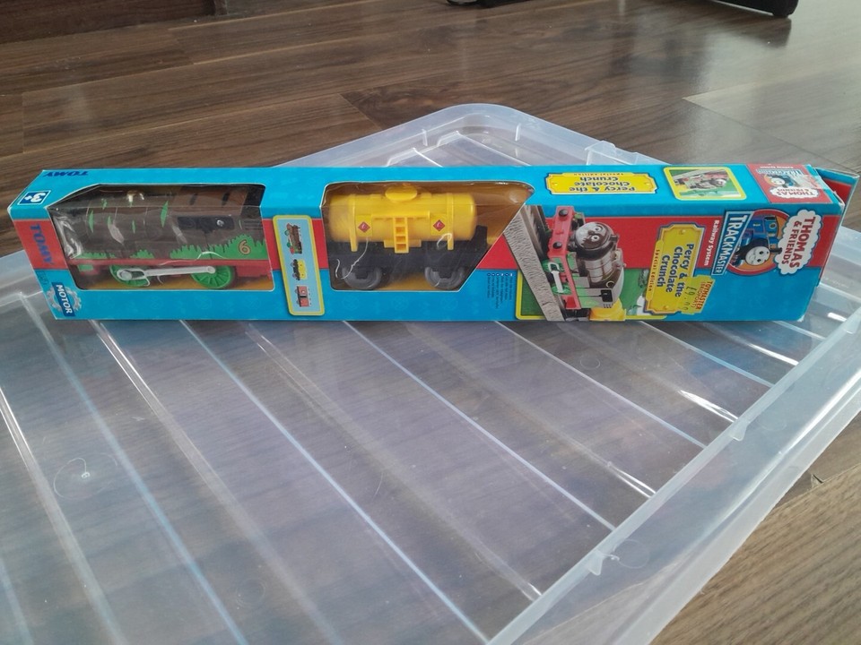tomy thomas trackmaster percy chocolate crunch special edition brand ...