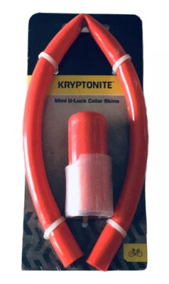 Kryptonite Mini U-Lock Colour Skins Kit Red Brand New Bicycle ...