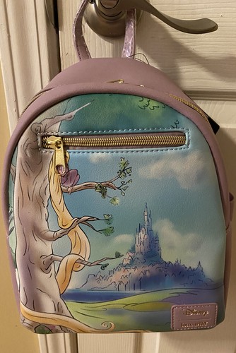 NEW WITH TAGS!! Disney Loungefly Tangled Painted Landscape Mini ...