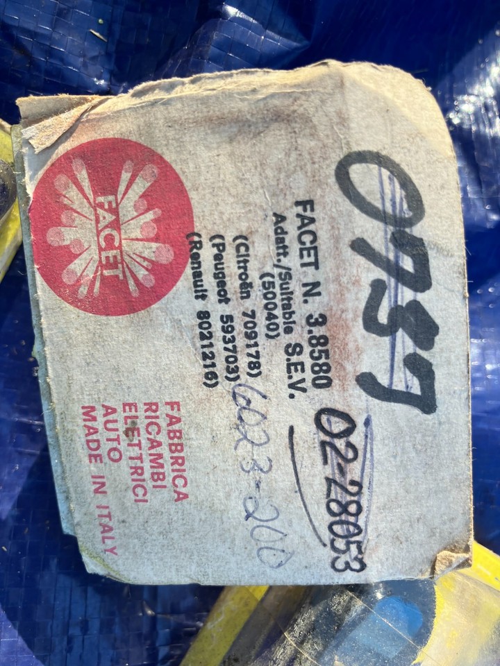 IGNITION ROTOR FACET # 0737 DISTRIBUTOR ROTOR NOS RENAULT PEUGEOT ...