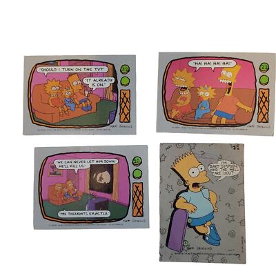 1990s TOPPS The Simpsons Collector Trading Cards | eBay