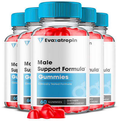 (5 Pack) Evaxatropin, Evaxatropin Male Gummies for Men's Health (300 Gummies) | eBay