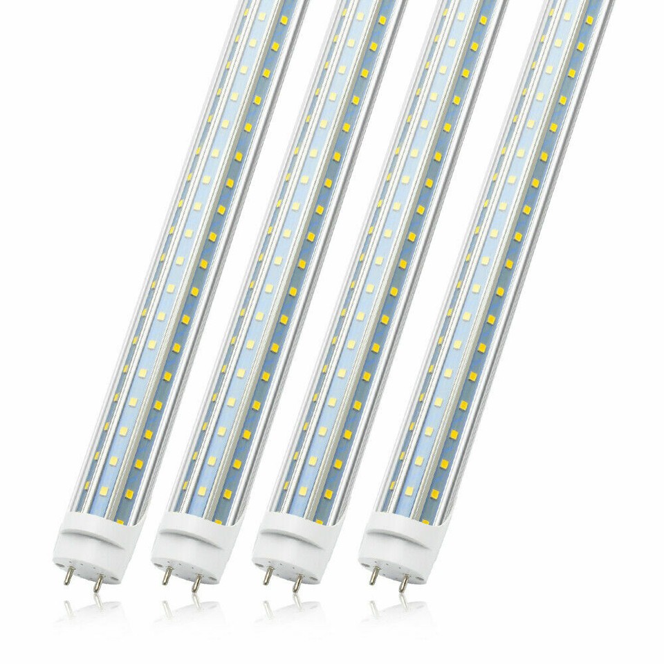 4ft T8 LED Tube Lights, 22-60W, 5000K-6500K, G13 2-Pin, Shop Lighting ...