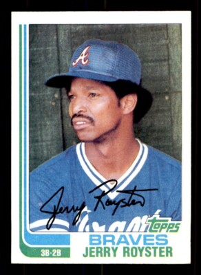1982 Topps Baseball #608 Jerry Royster EX/MT or Better *bb1 | eBay