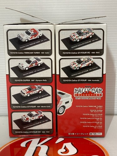CM's 1/64 Rally Car Collection Toyota Nissan Lancia Peugeot Diecast | eBay