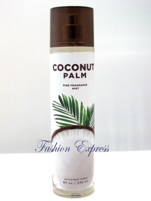 BATH & BODY WORKS COCONUT PALM BODY MIST SPRAY 8 FL OZ | eBay