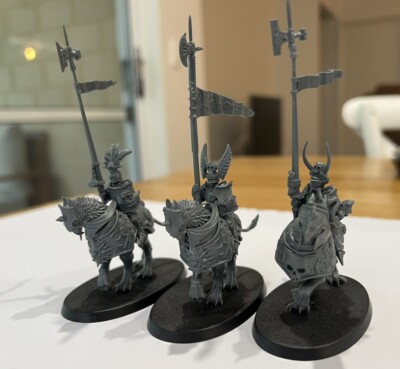 Demigryph Knights x3 - The Empire - Warhammer The Old World - AOS | eBay