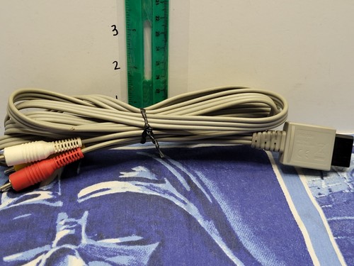Original OEM Nintendo Wii And Wii U Audio Video AV Cable Cord - Tested ...