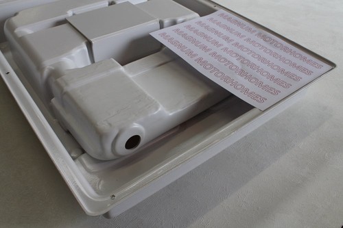 Cleo Tip-Up Sink/Basin Foldaway White Basin Caravan/Motorhome - Without ...