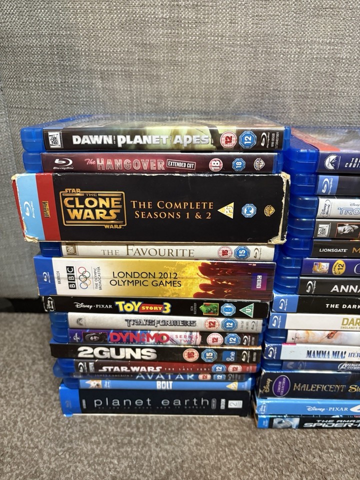 Bundle Of Blu Ray DVDs X 45 Job Lot | eBay UK