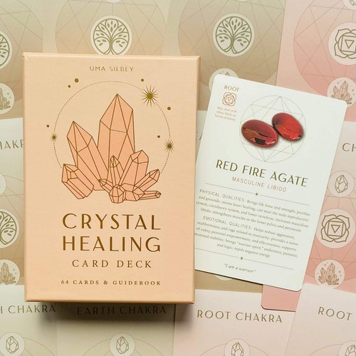 CRYSTAL HEALING INSPIRATIONAL CARD DECK AND GUIDEBOOK INSIGHT EDITIONS ...