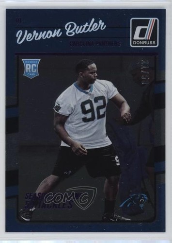 2016 Donruss - Rookies Vernon Butler #344 Season Stat Line /50 (RC) for ...