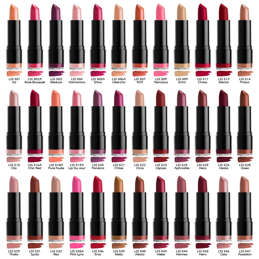 Nyx Round Lipstick Tea Rose Vs Fig