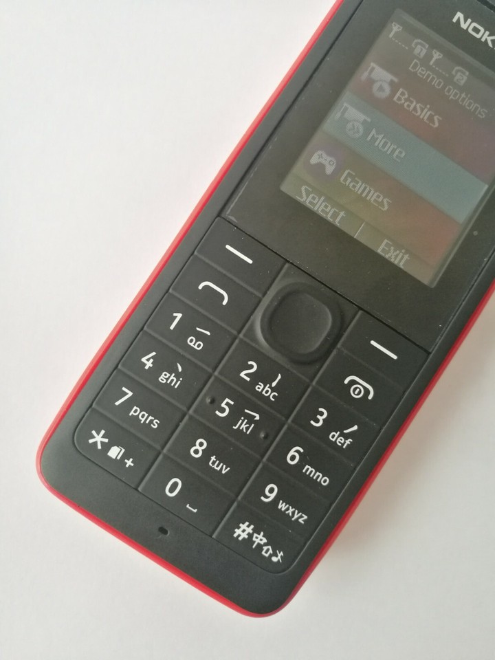 Original Nokia 107 FM Radio Dual SIM Cards Good Quality Unlocked Mobile ...