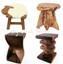 Twist Table Teak Root Sheep Stool Hand Carved Small Side Storage Coffee ...