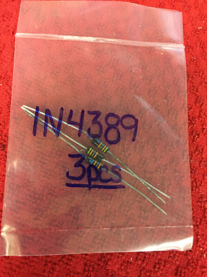 1N4389 DIODE GEN PURP 200V 250MA DO35 3 PCS | eBay