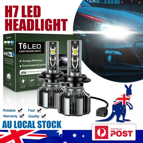 2X H7 LED Headlight Bulbs Globes for Holden Captiva CG SUV 2.0 TD AWD ...