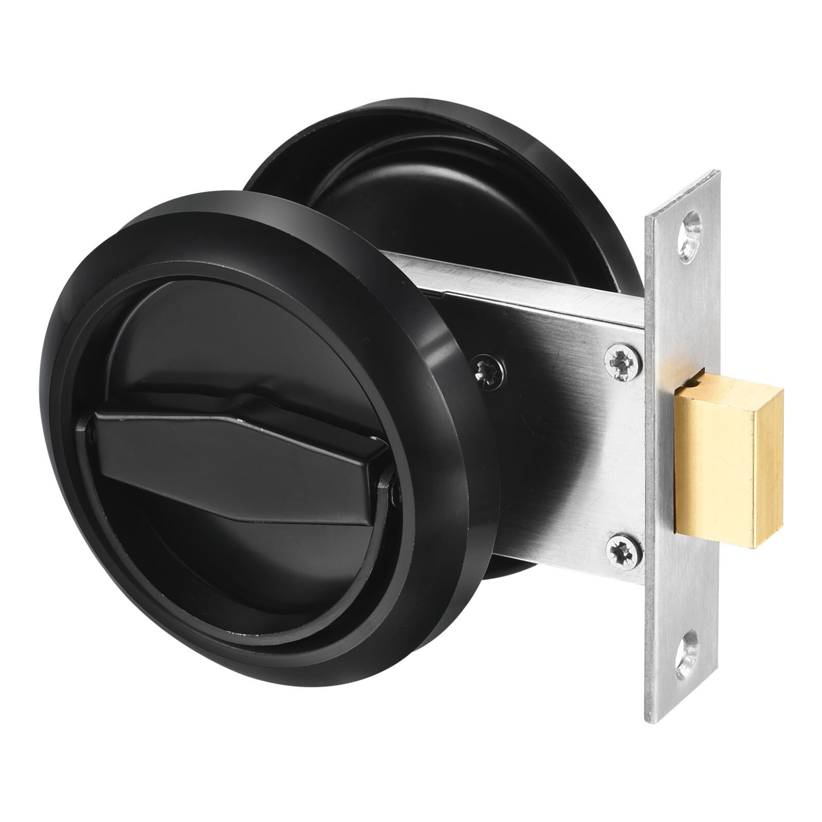 Round Recessed Door Lock Stainless Steel 304 Hidden Recessed Cup Door ...