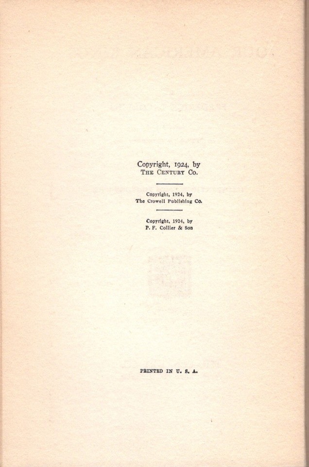 1924 OUR AMERICAN KINGS Frederick L. Collins | eBay