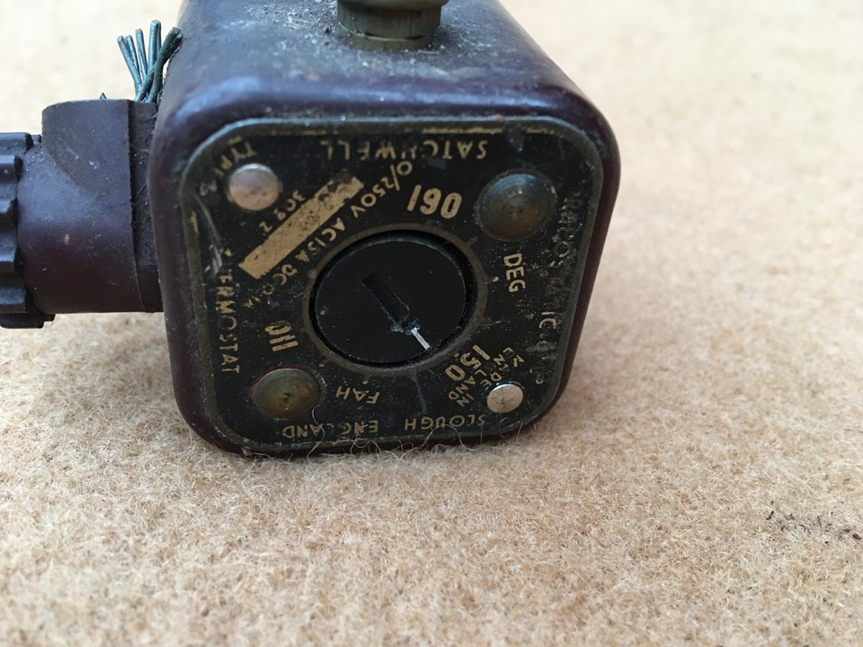 Vintage 'Satchwell' Immersion Thermostat, 110 - 190F, Type Z? (554889 ...
