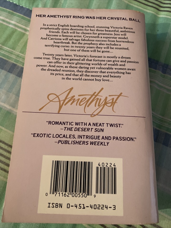 Amethyst; Paperback Mary-Rose Hayes 1990 | eBay