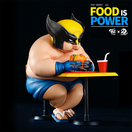 CPXX x DP9 STUDIO Fat Wolverine Limited Fashion Painted Resin Figure ...