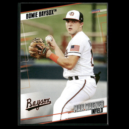 Max Wagner 2024 Bowie Baysox Team Set Baseball Card MLB NM | eBay