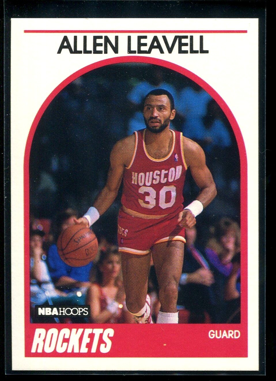 1989 NBA Hoops Allen Leavell #77 Houston Rockets | eBay